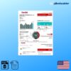 ComED Utility Bill Template