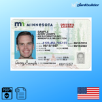Minnesota Drivers License Template