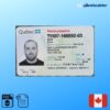 Quebec Drivers License Template