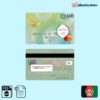 Afghanistan International Bank Mastercard Credit Card Template