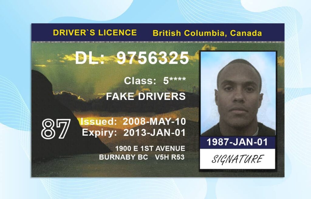 Free Fake ID Templates